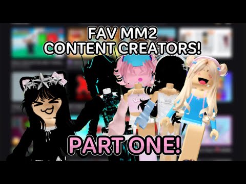 Playing MM2 as my Favorite MM2 Content Creators (pt. 1) @EICOREvids ...