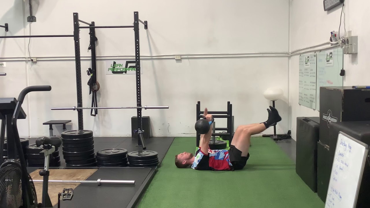 Deadbug (KB in one hand) - YouTube