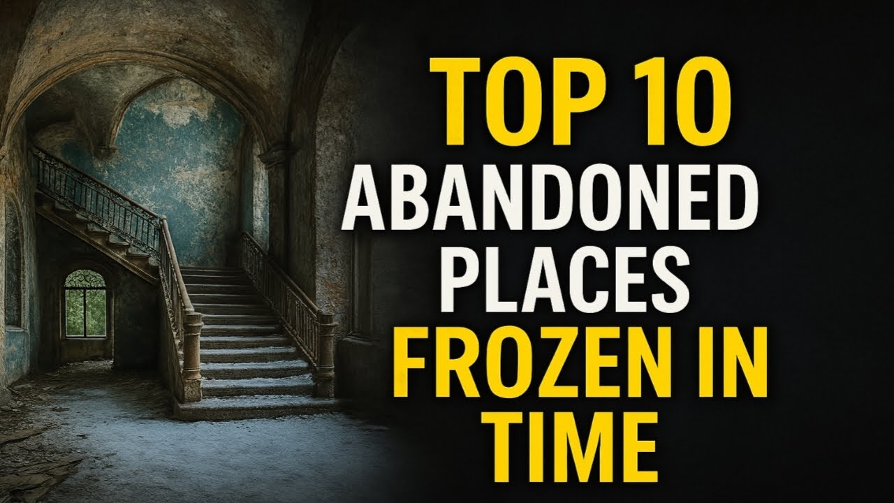 Top 10 Abandoned Places Frozen in Time | You Won’t Believe These Exist ...