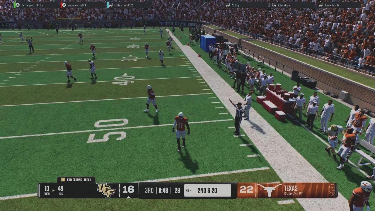 💥Kirk Cousins Throws Deep Touchdown EA SPORTS College Football 25 Ultimate Team💥 - YouTube