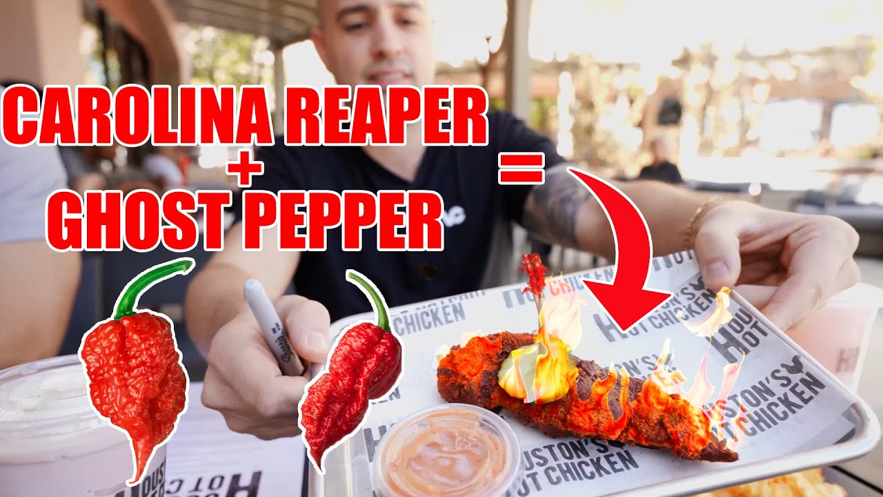 I SURVIVED! Houston, We Have a Problem Challenge | HOTTEST CHICKEN IN ...