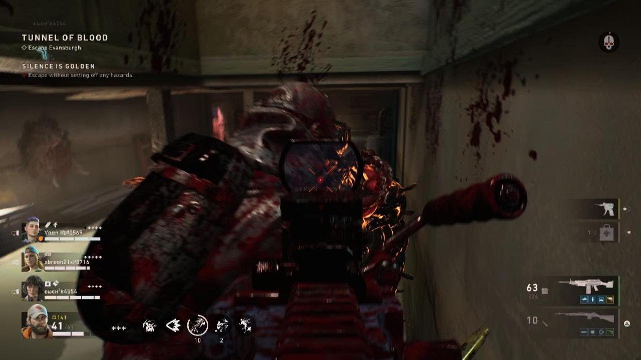 Back 4 Blood display of arm - YouTube