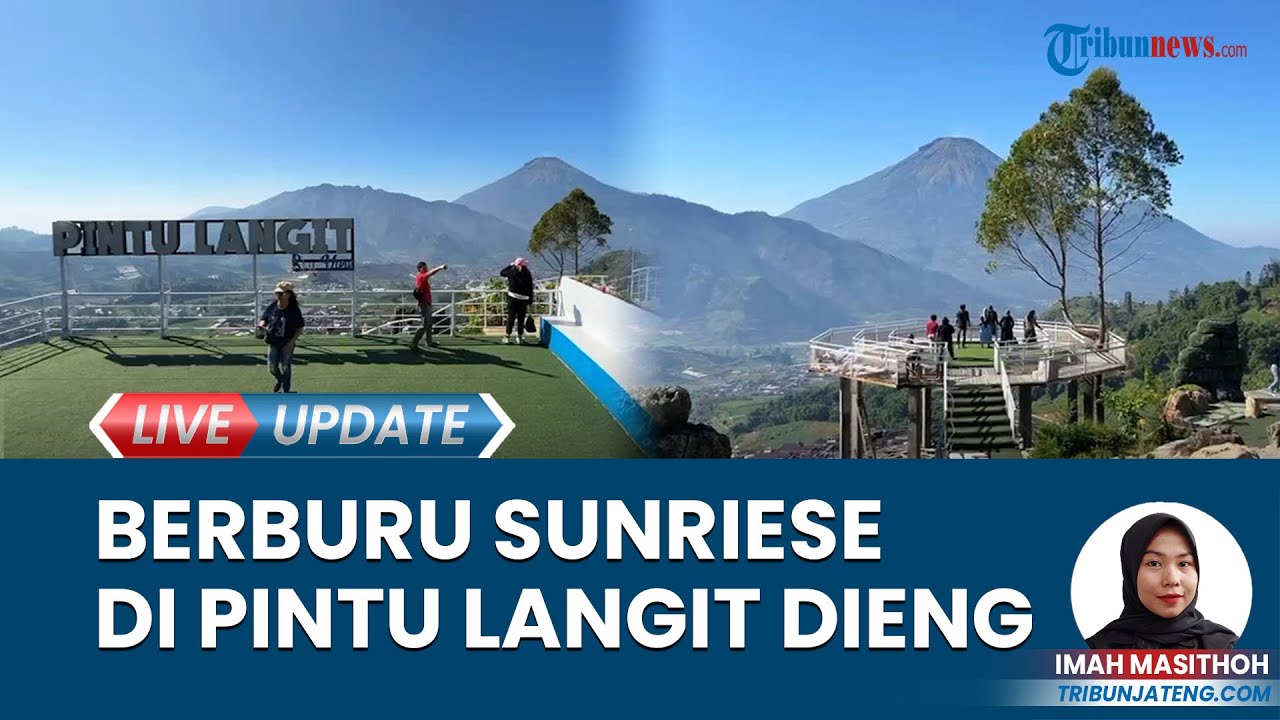 Beruntungnya Wisatawan Jumpai Golden Sunrise dan Lautan Awan di Pintu ...