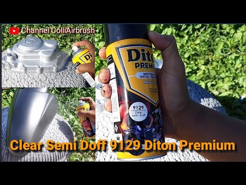 Review Clear Semi Doff Aerosol Diton Premium - YouTube