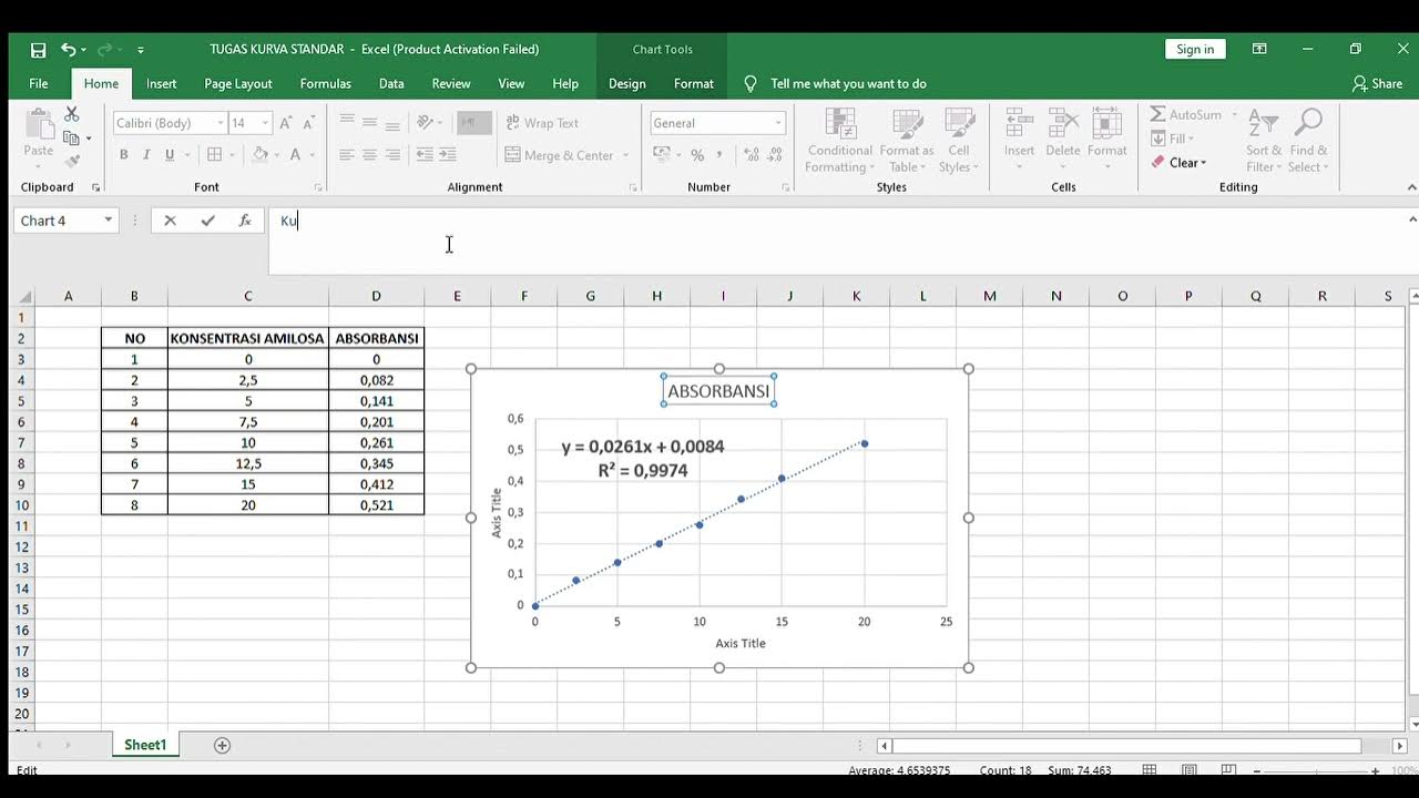 Cara Membuat Kurva Standar | Tugas - YouTube