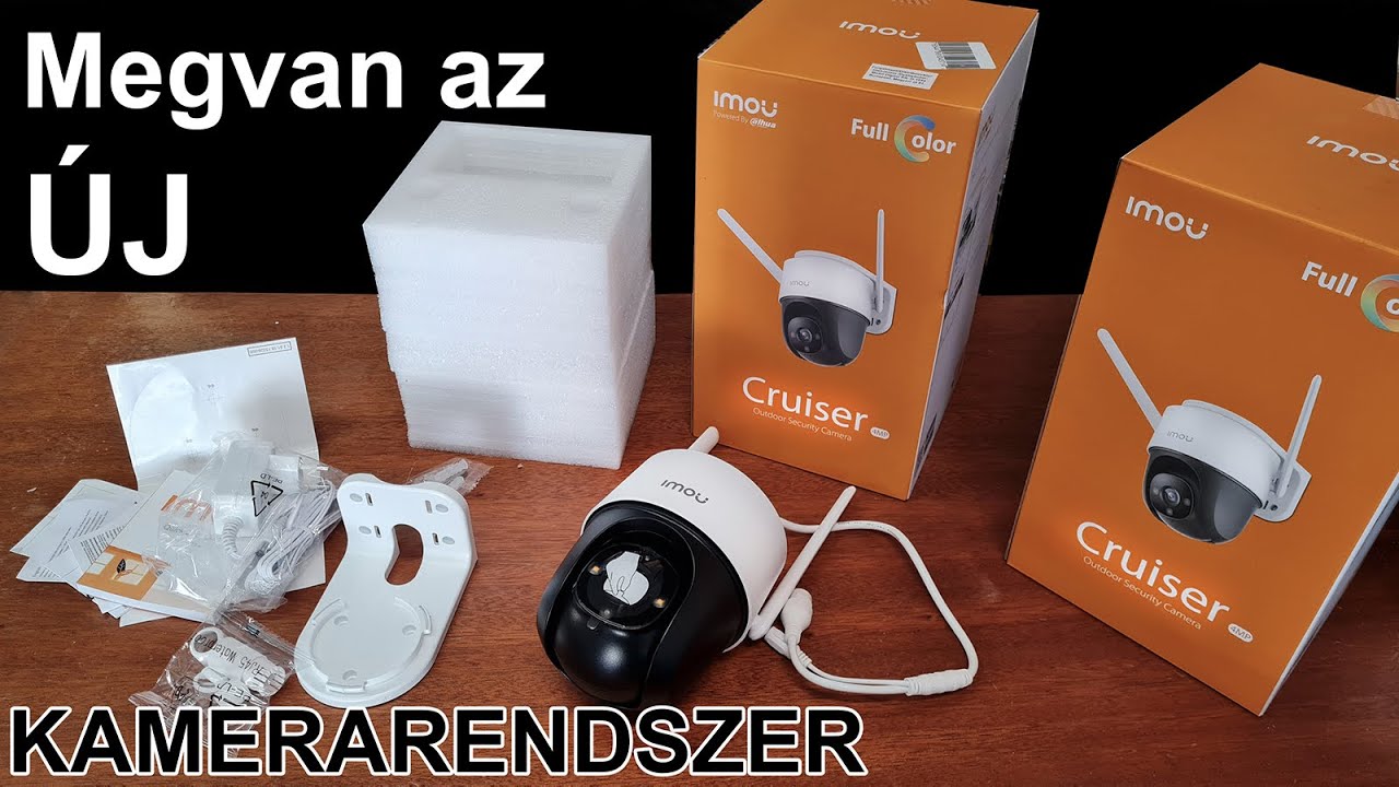 Ezt tudja az új 360 fokos kamerarendszer | Dahua IMOU Cruiser 4Mp WIFI ...