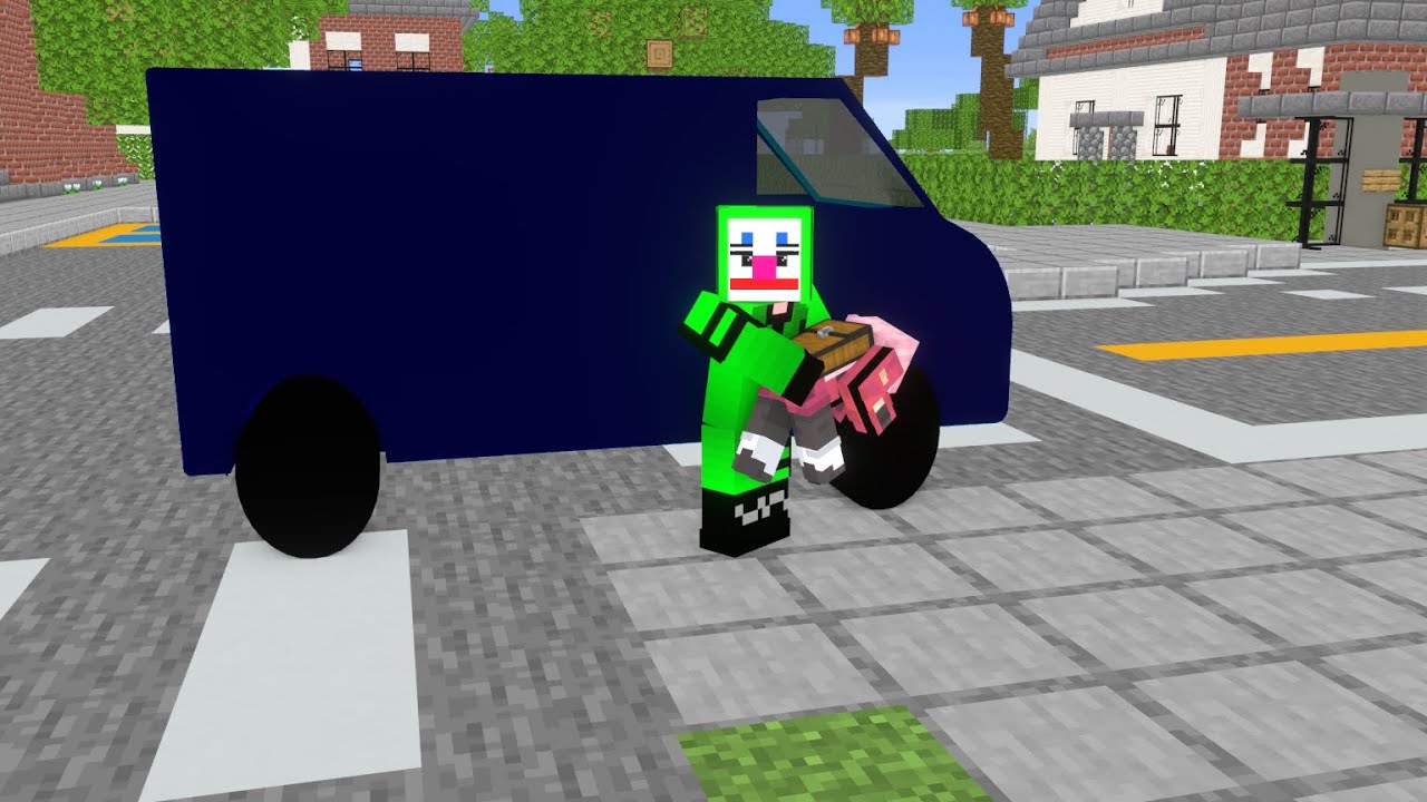 Minecraft Cartoon : A story about kidnapping and friends p1.1 || kidnap ...