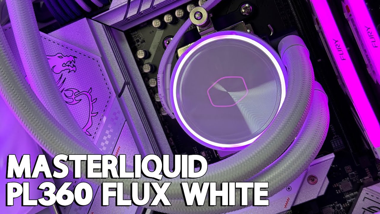Cooler Master PL360 Flux - Simple Mounting and Solid Performance - YouTube