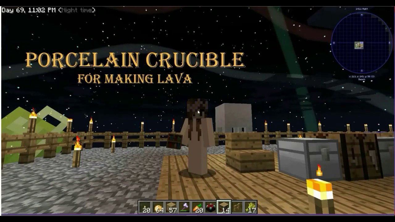 How to Make Lava in Sky Factory 3 - YouTube