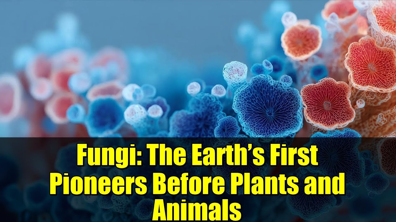 Fungi: The Earth’s First Pioneers Before Plants and Animals - YouTube