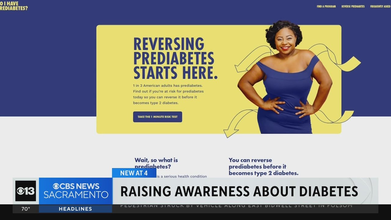 CDC raising awareness about diabetes, prediabetes - YouTube