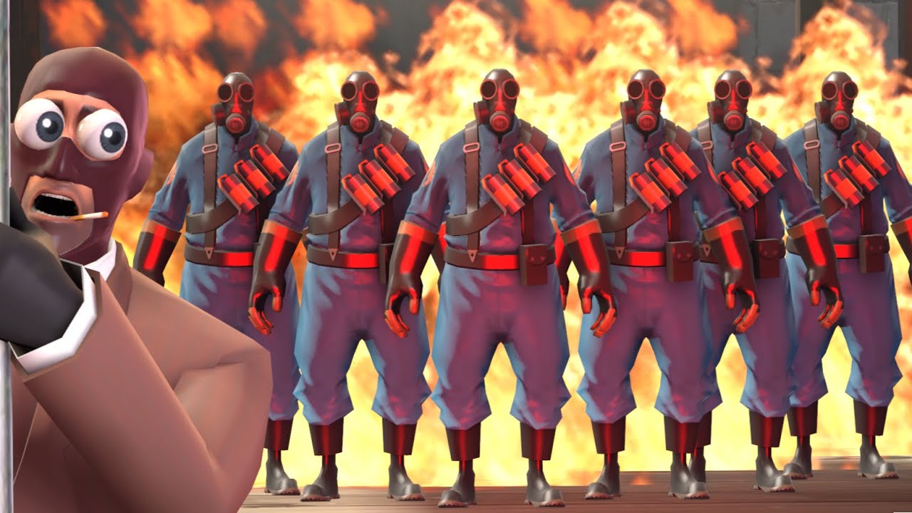 POV: The enemy team has 6 Pyros (SFM TF2 animation) - YouTube