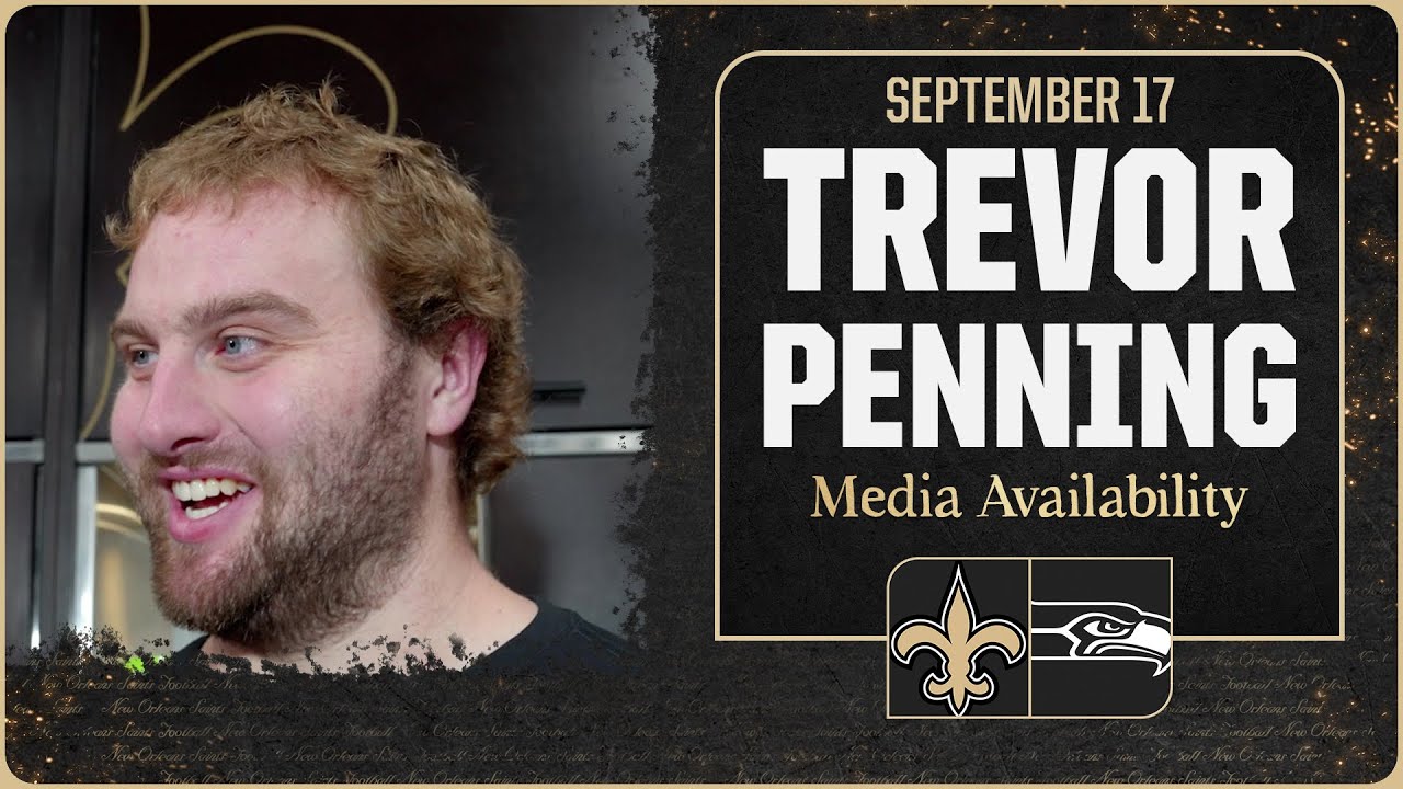 Trevor Penning on working back from injury | New Orleans Saints - YouTube