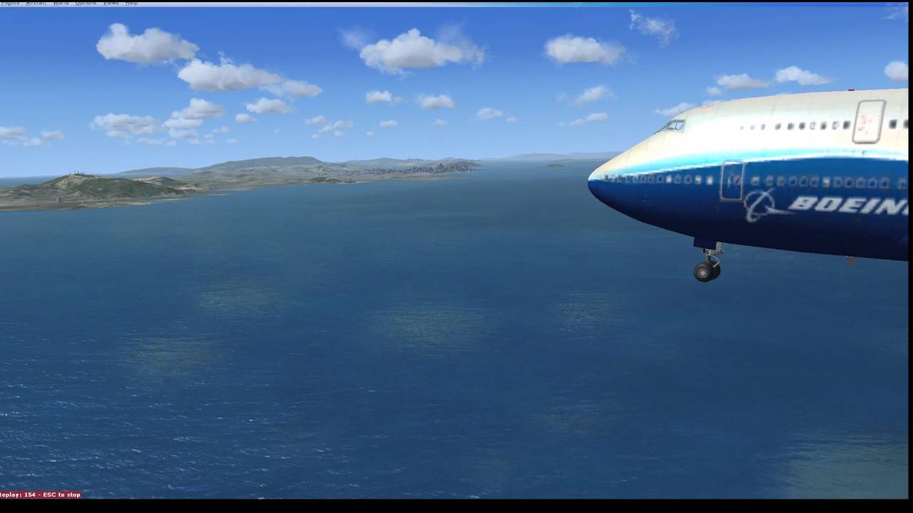 YVR-SFO approach and land runway 28R - YouTube