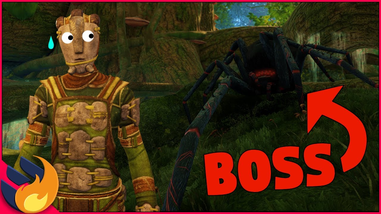 I STUMBLED Across The SCARIEST SPIDER BOSS! | Smalland | - YouTube
