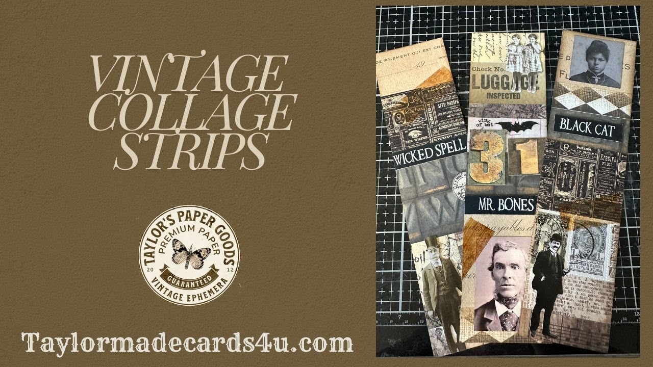 Let's Make Collage Strips - YouTube