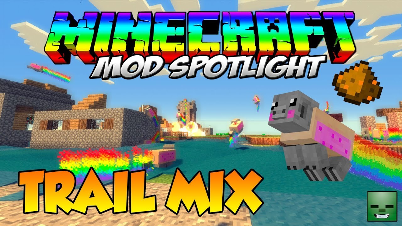 Minecraft Mods: Trail Mix (Una droga muy rara xD) [Forge][1.6.4] - YouTube