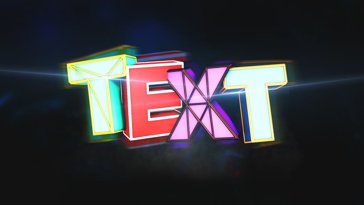 Cinema 4D Text erstellen + Photoshop Tutorial [German] - YouTube