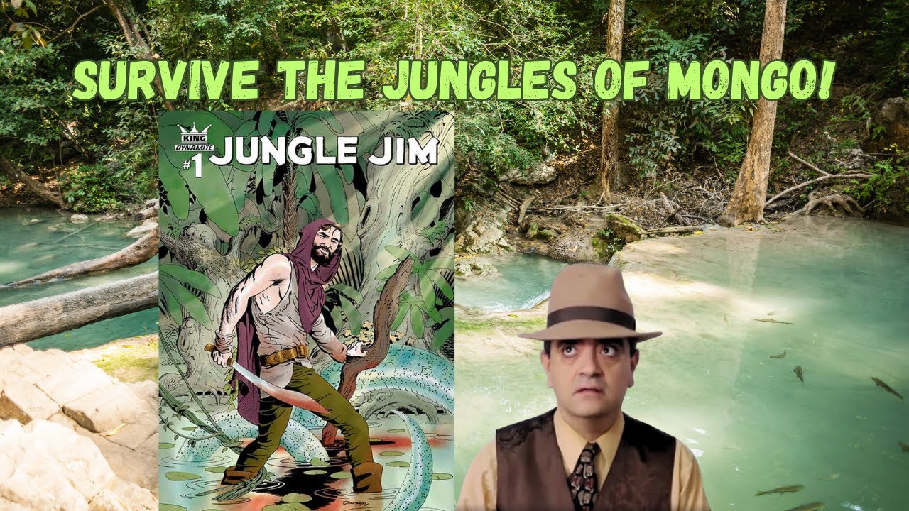 Super powered jungle hero on planet Mongo! Jungle Jim #1 comic book ...