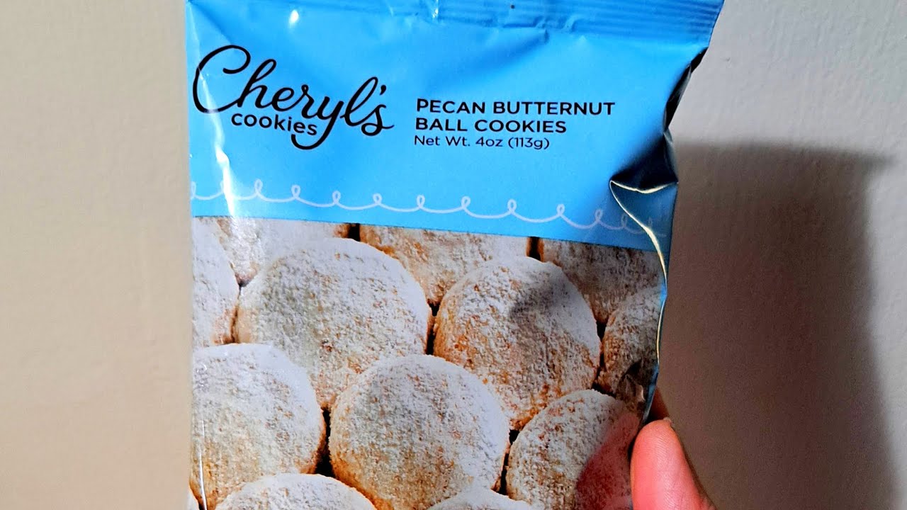 Cheryl's COOKIES PECAN BUTTERNUT BALL COOKIES Review - YouTube