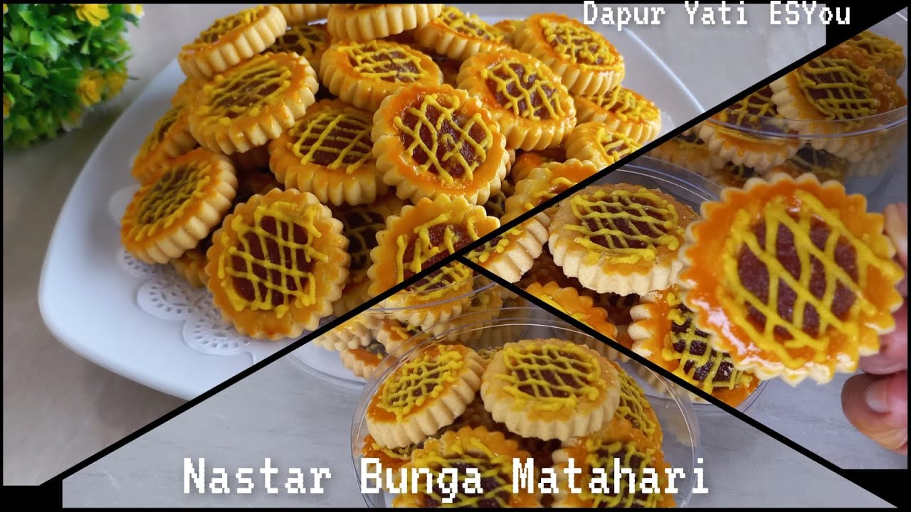 NASTAR CREAMY !! BUNGA MATAHARI #nastarcreamy - YouTube