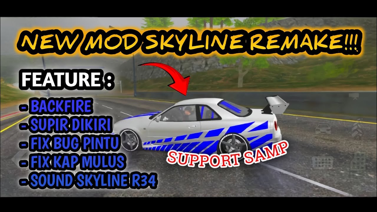 [SHARE REEDIT] MOD SKYLINE PAUL WALKER + SOUND KEIZERZ!! GTA SAMP ...