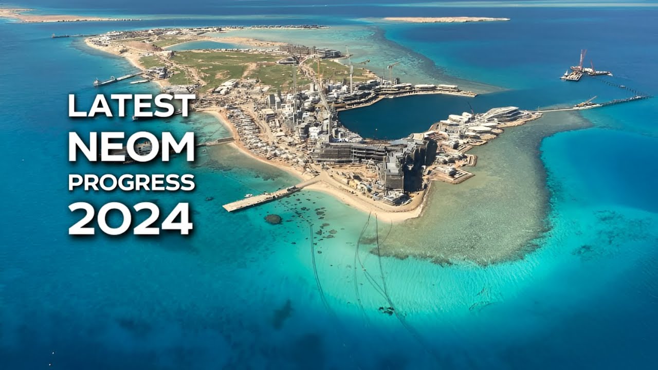 NEOM Latest Drone Footage Reveals Remarkable Progress At The Line ...