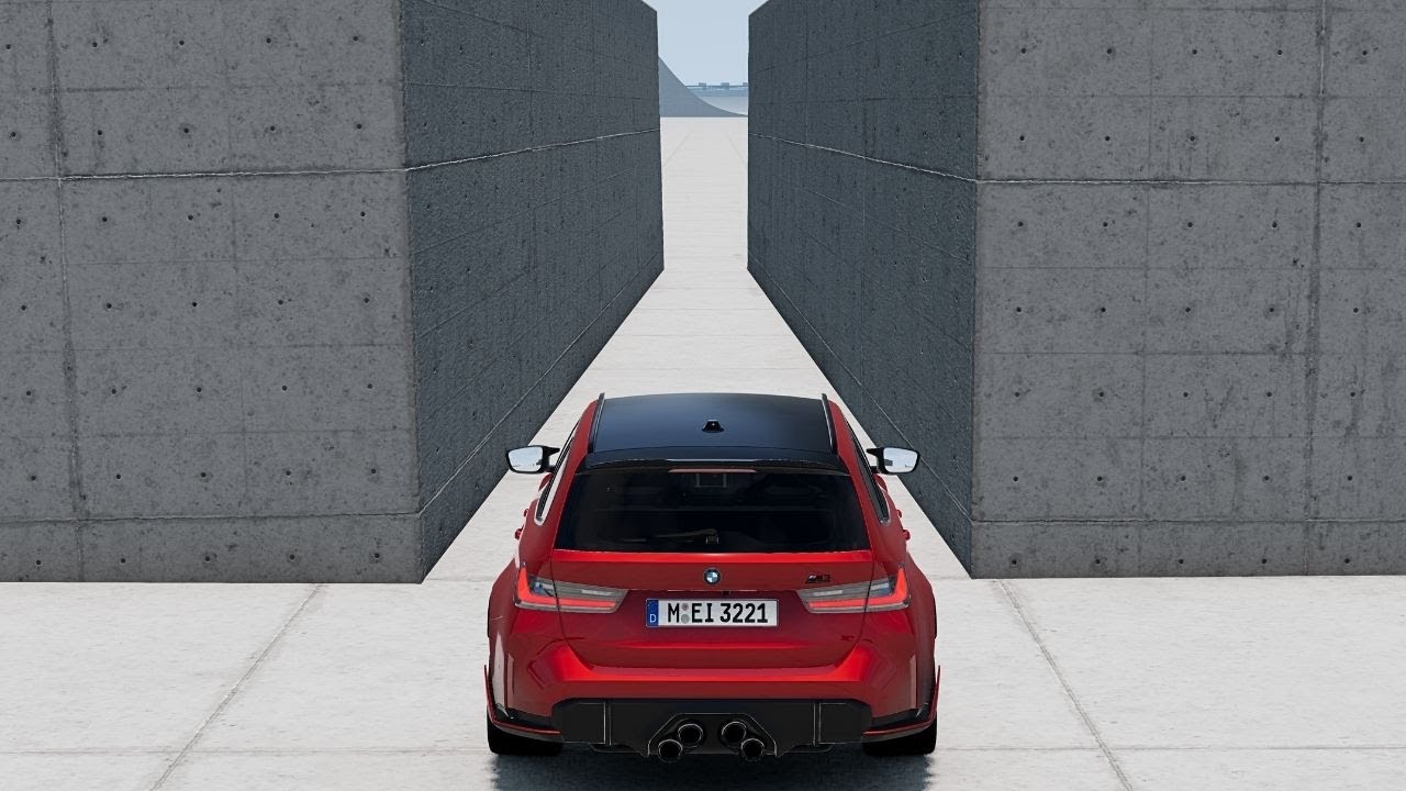 Cars VS Narrow Passage 💥💥💥- BeamNG Drive - YouTube