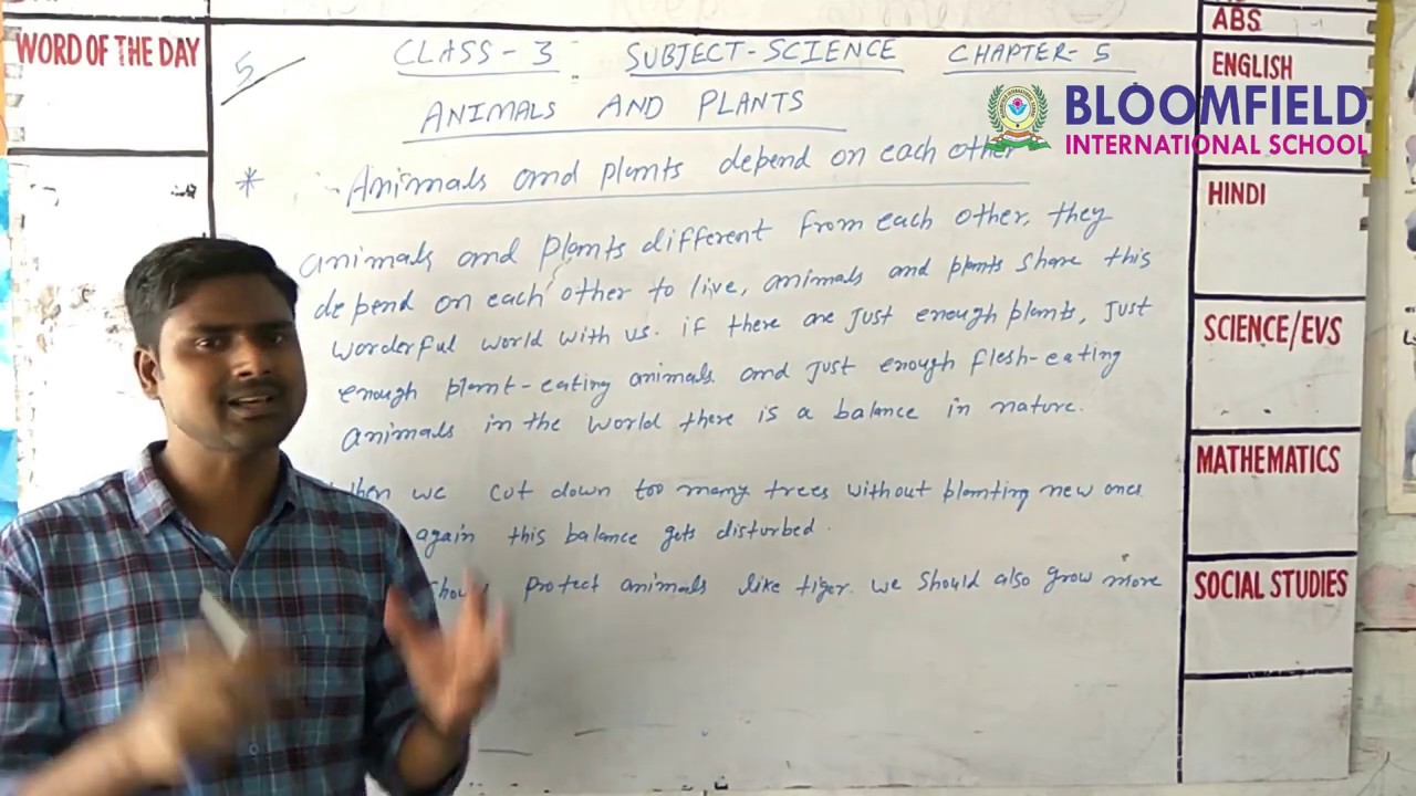 Science CBSE Class 3 Plants and Animals Chapter 5 General Science NCERT ...