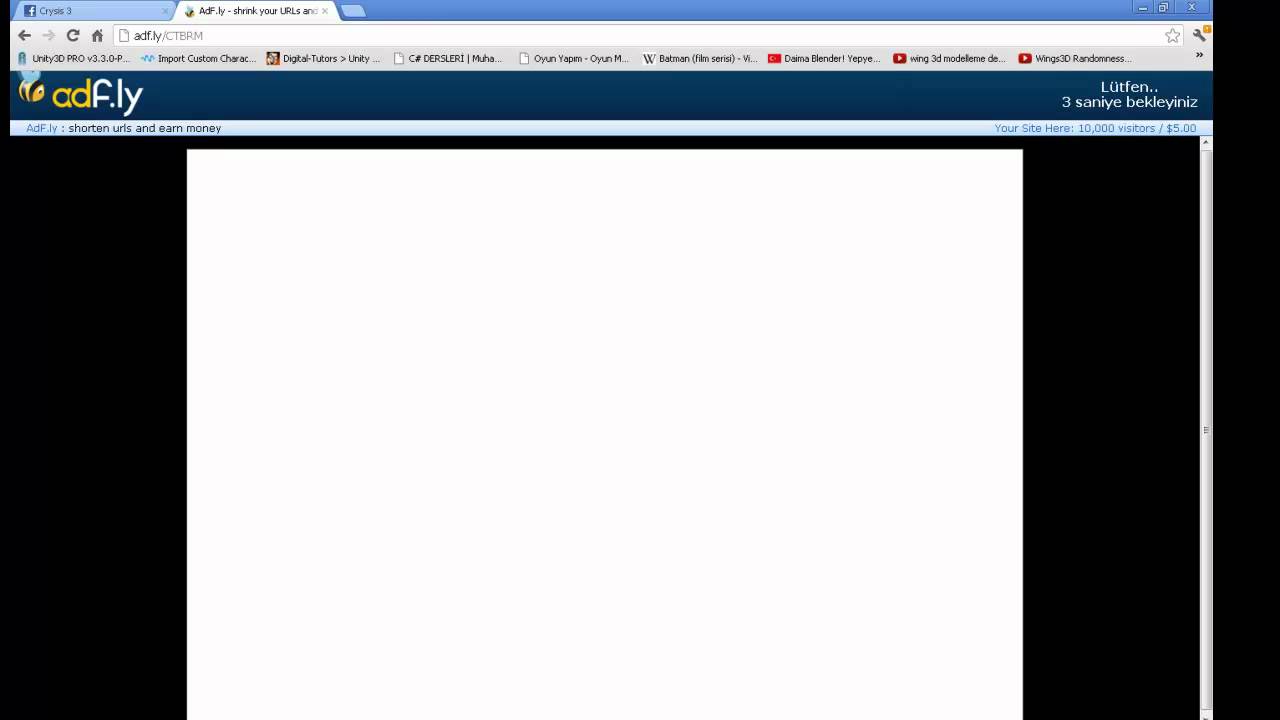 Adf.ly Link Kullanımı - YouTube