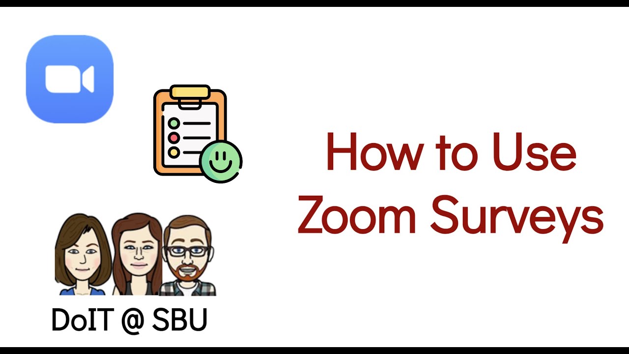 How to Use Zoom Surveys - YouTube