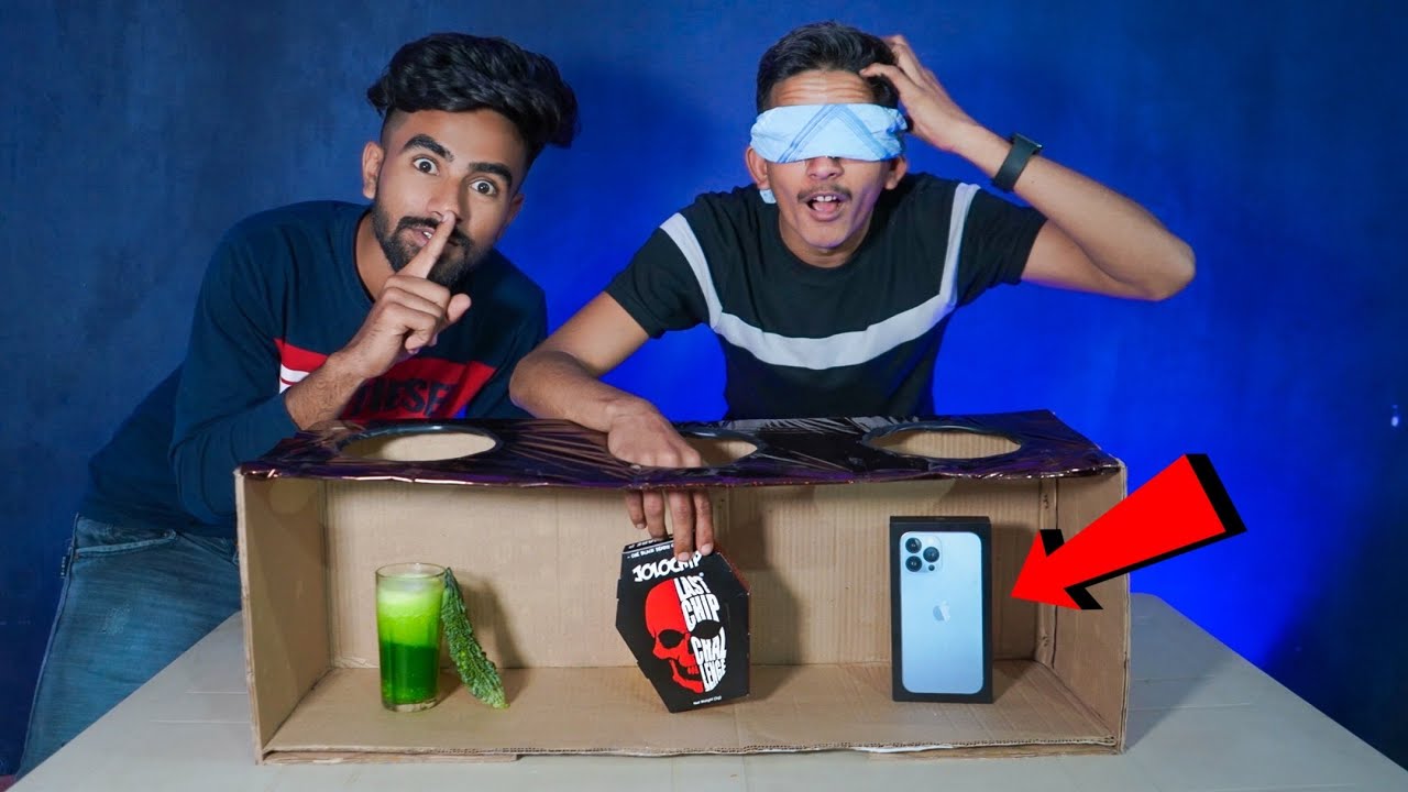 The Mystery Box Challenge - गलत बॉक्स में हाथ गया तो खेल ख़त्म😵 - YouTube