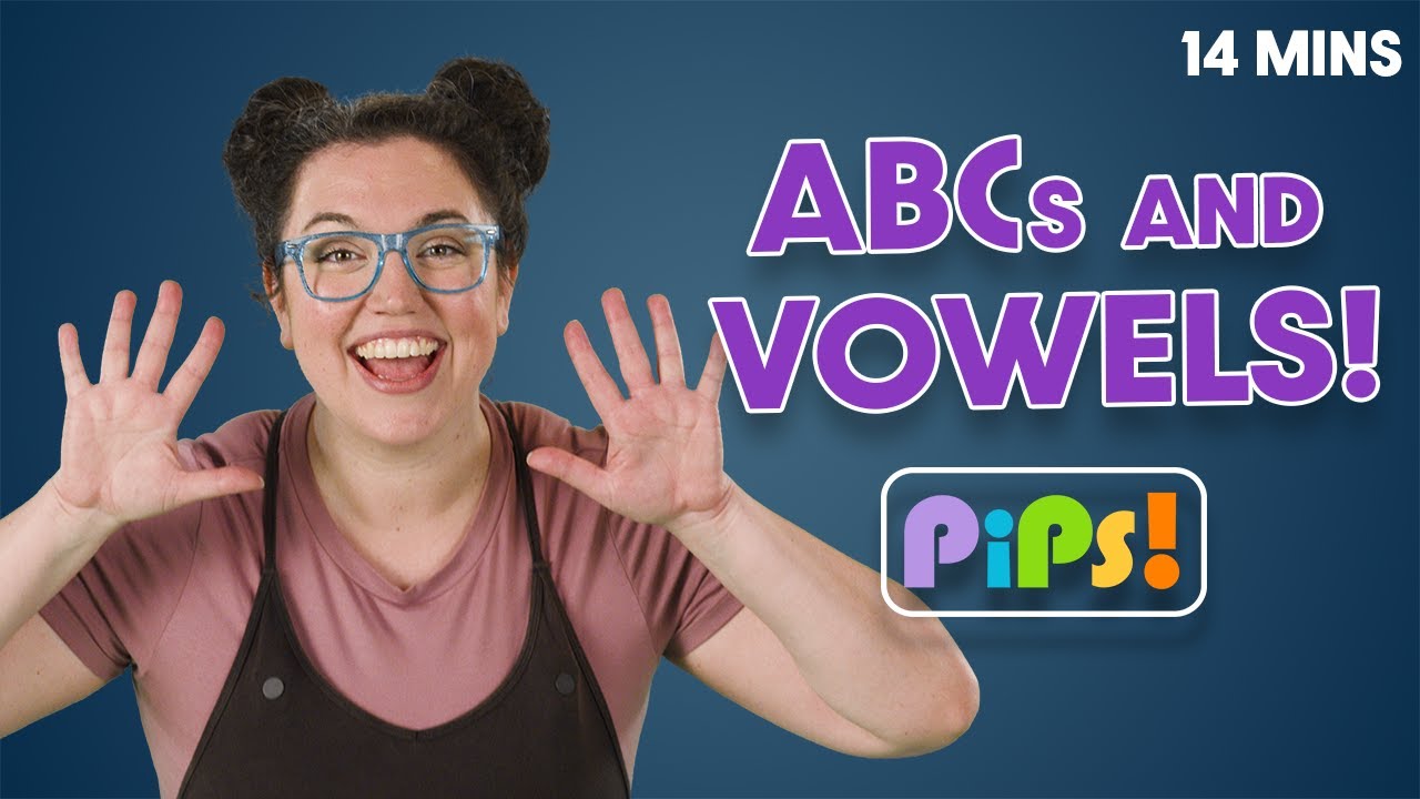 Learn the ABCs and Vowels with Pips! | Fun & Interactive Toddler Songs ...