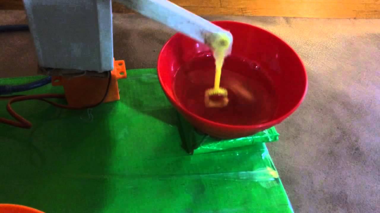 Bubble Robot-arm - YouTube