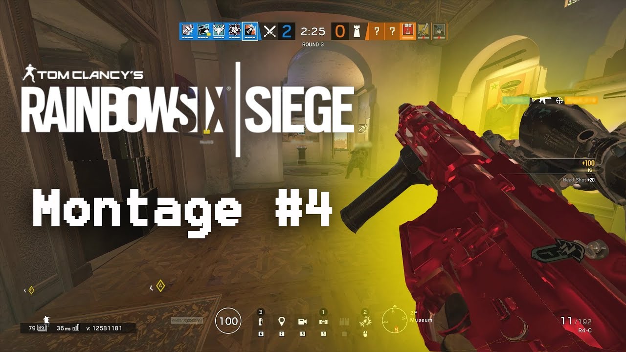 Rainbowsix Siege Montage #4- The Red Ruby - YouTube