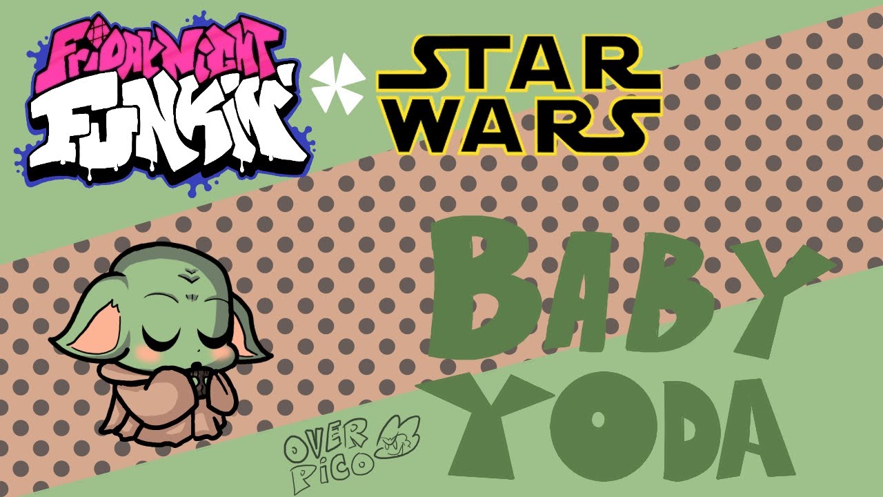 Baby Yoda/Grogu over Pico skin mod// Friday Night Funkin´ - YouTube