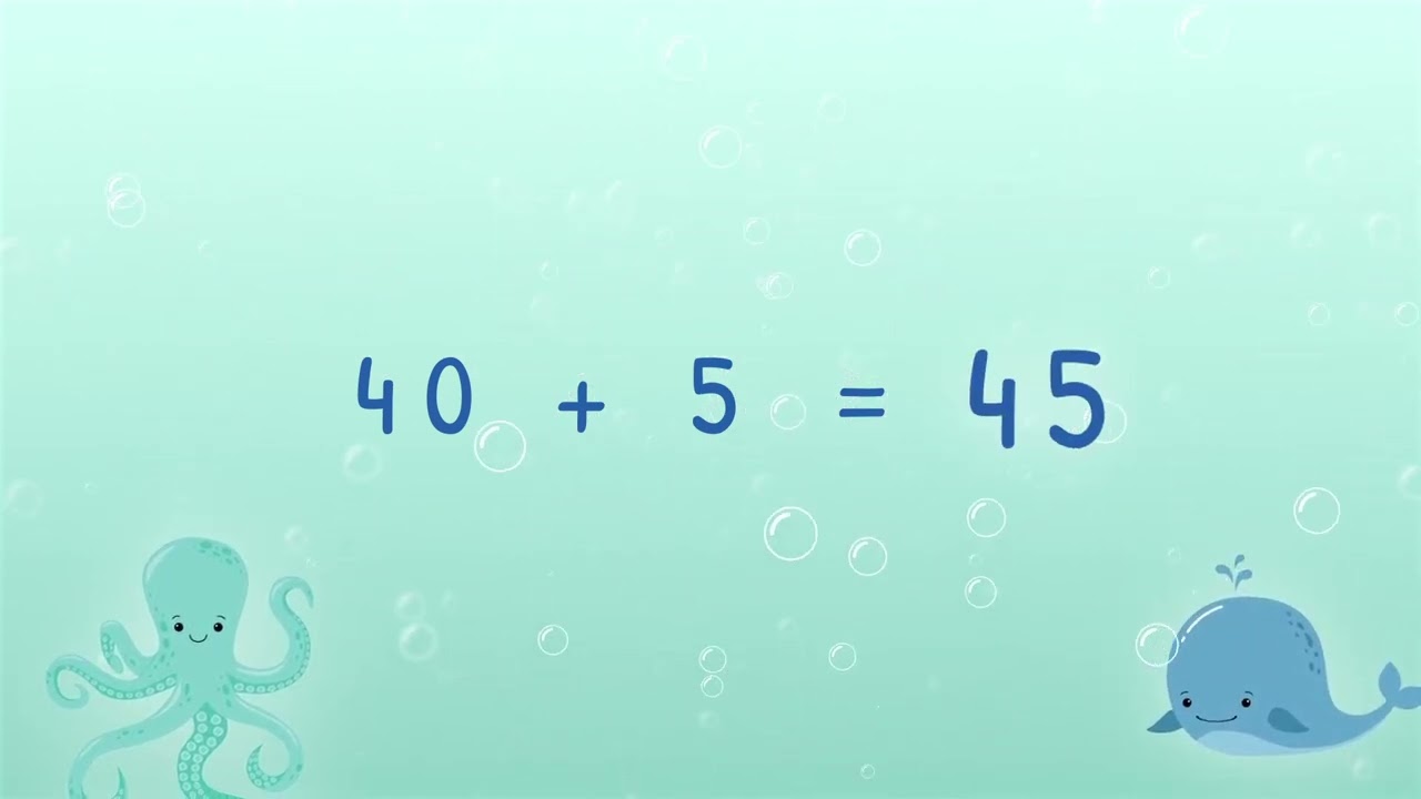 Add Tens Part 2 - Single Digits (Addition 10-100) | How to learn math ...