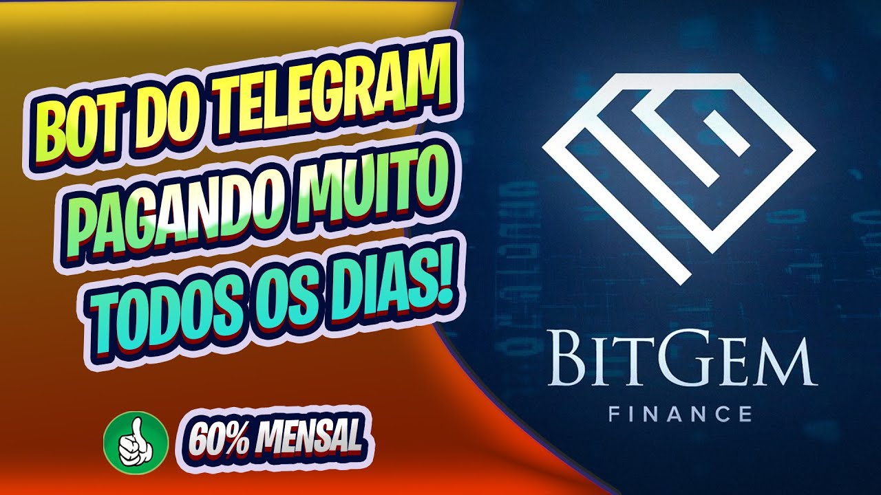 BITGEM: Novo Bot do Telegram Gerando 1% a 3% ao Dia de Forma 100% Passiva com Trades! #crypto ...