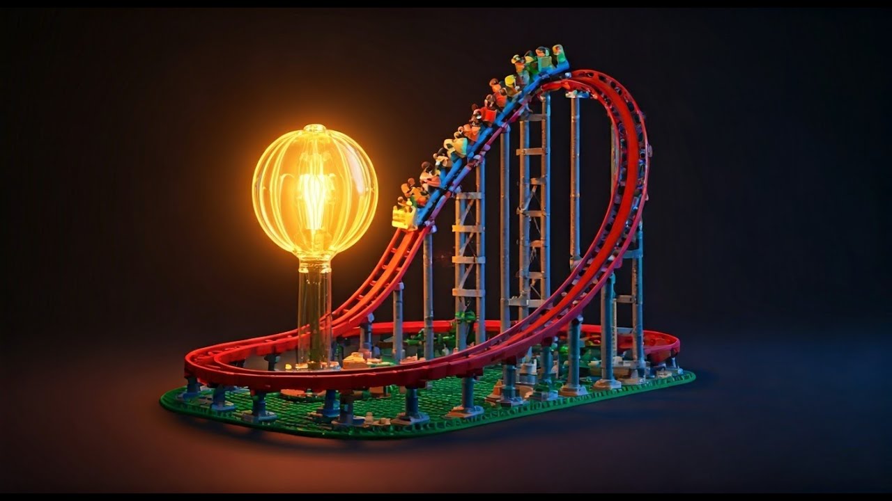 🔥 The Most INSANE LEGO Theme Park Ever Built! 🎢🎡 - YouTube