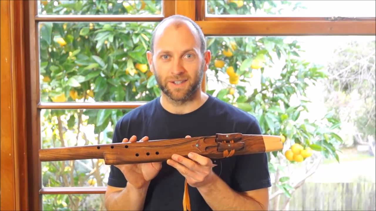 Black Walnut - E/B keyed Mayan Temple Flute - by Southern Cross Flutes ...