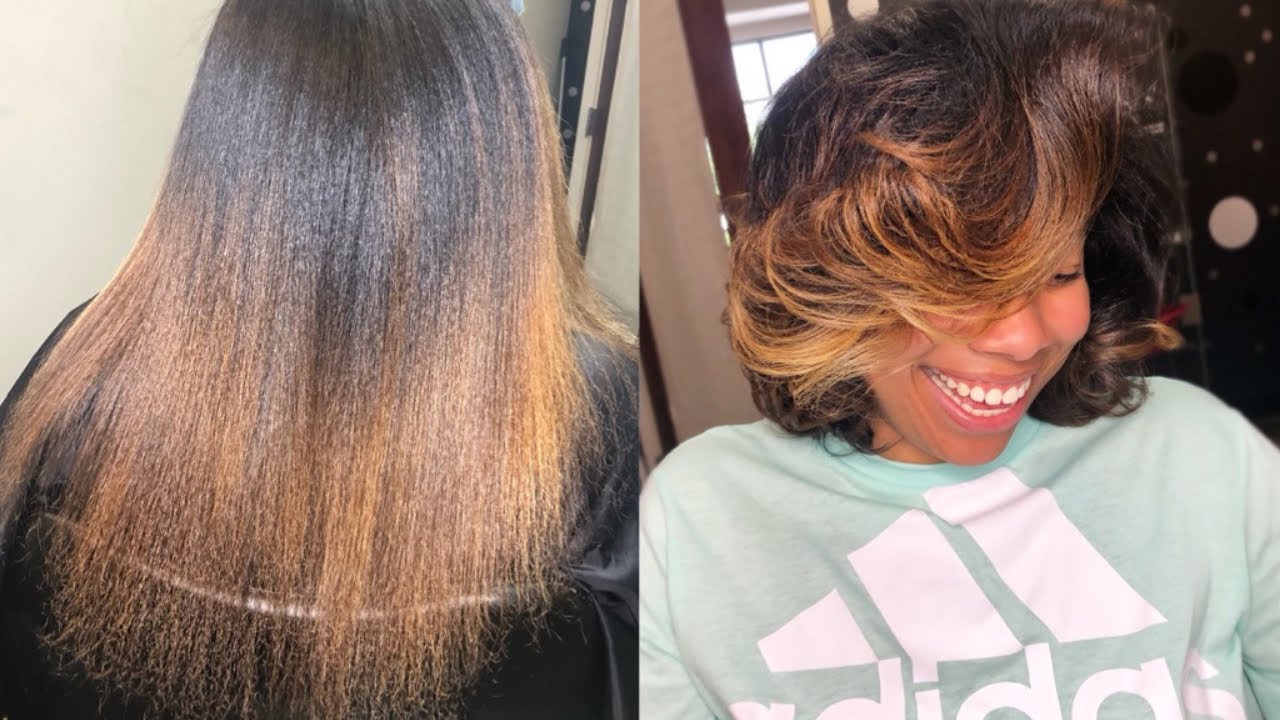 Damaged ends to HEALTHY HAIR - YouTube