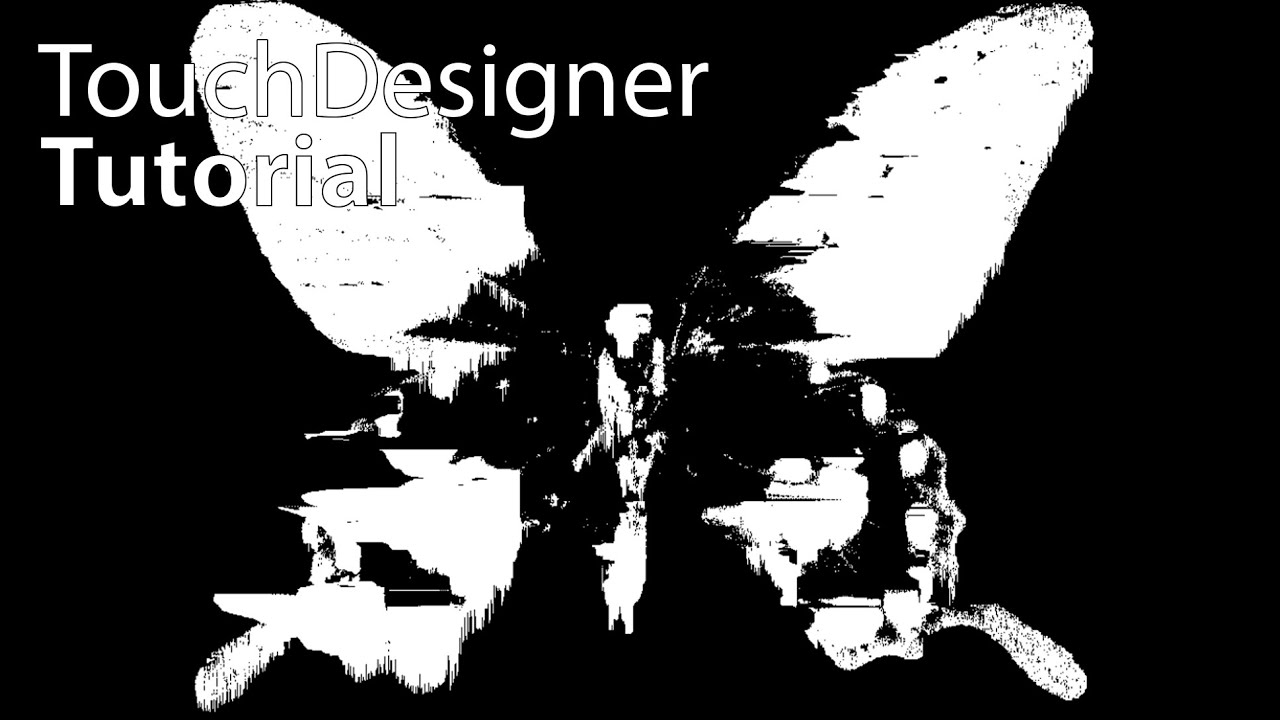 image painting effect - TouchDesigner tutorial - YouTube