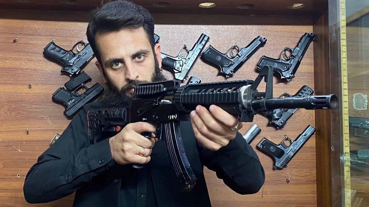 Men In Black 😂 😂 With Black MP5 30 Bore Pistol - YouTube