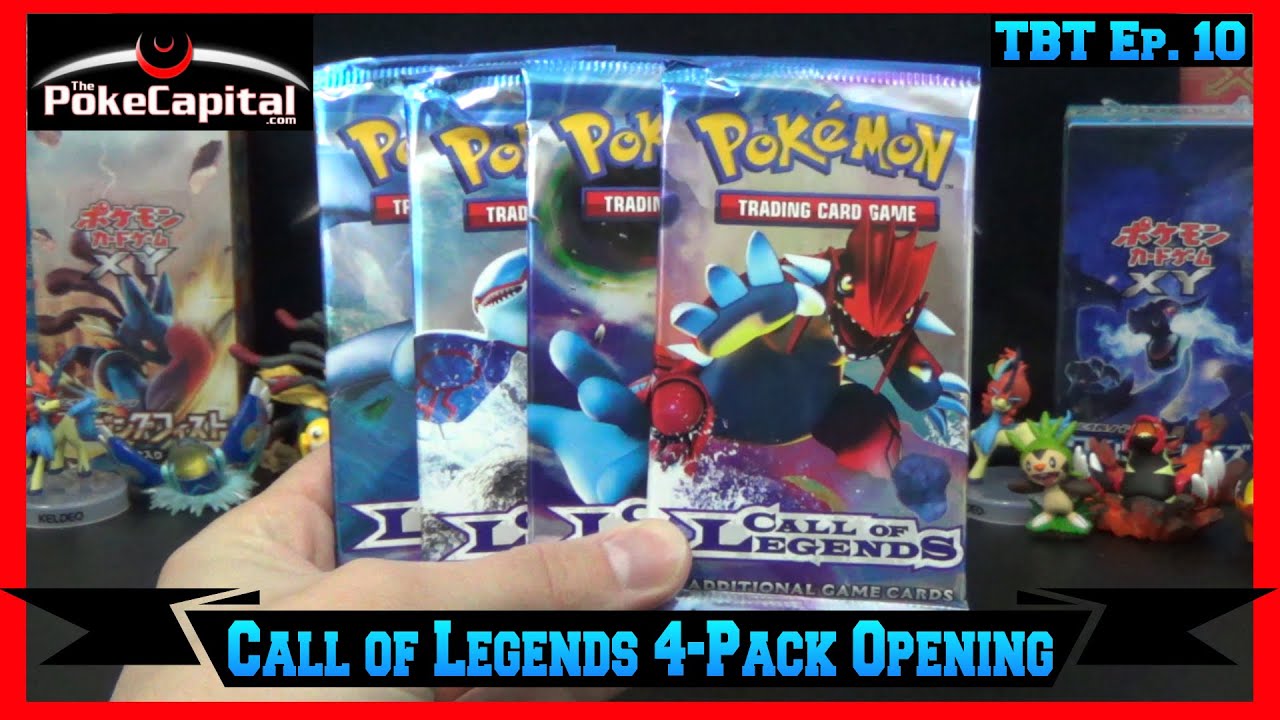 Pokemon Call of Legends 4 Booster Pack Opening - Throhback Thursday Ep ...