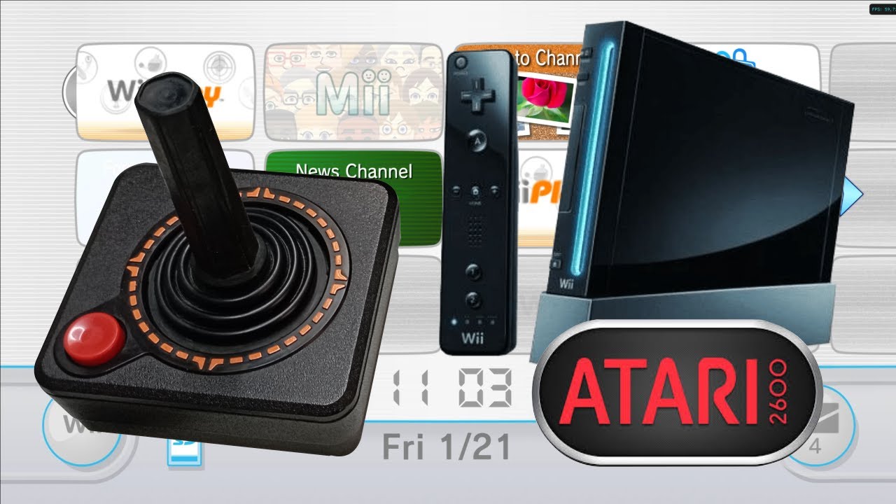 NINTENDO WII - COMO EMULAR O ATARI 2600 - YouTube