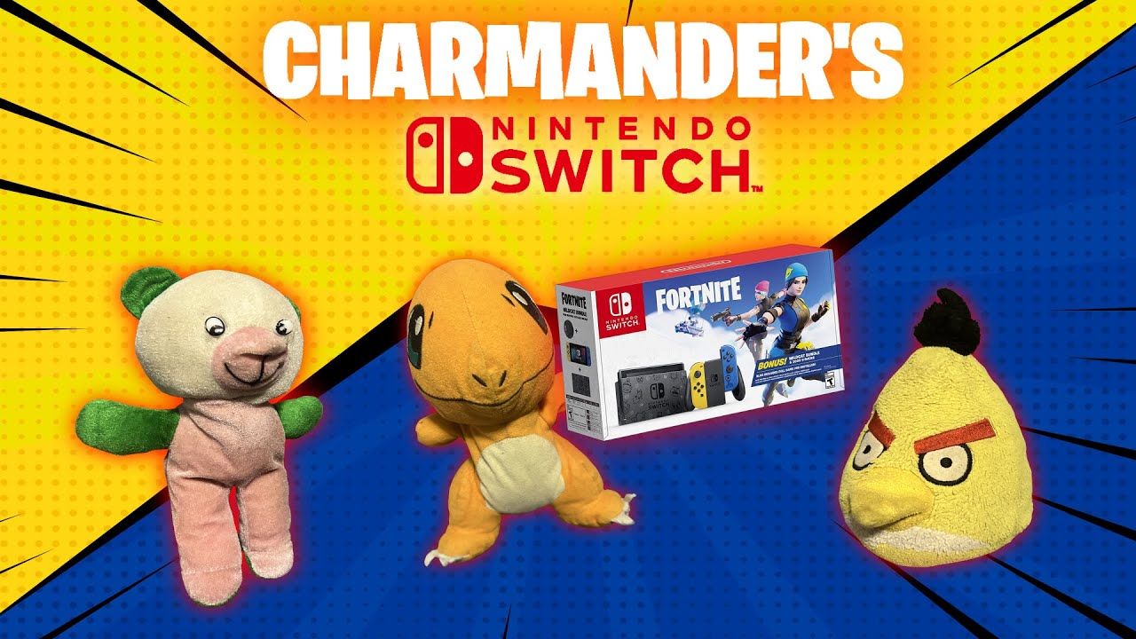 Plush Series: Charmander's Nintendo Switch! - YouTube