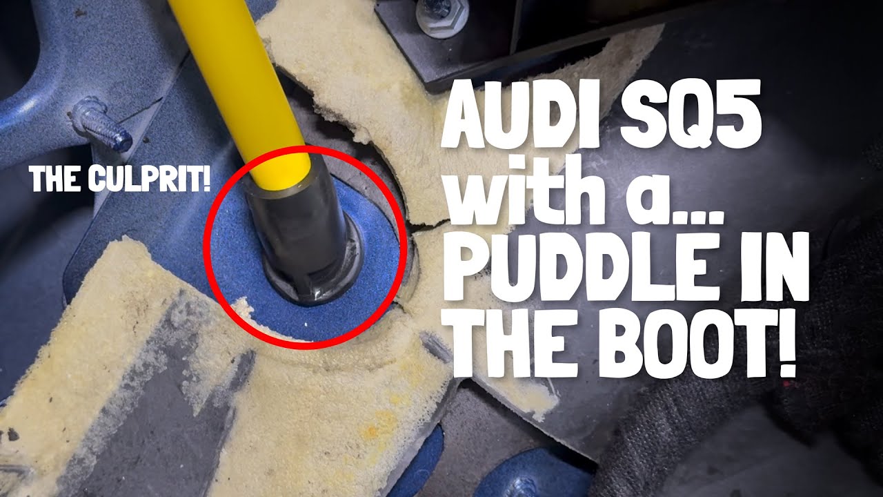 Audi SQ5... with a puddle in the boot! - YouTube