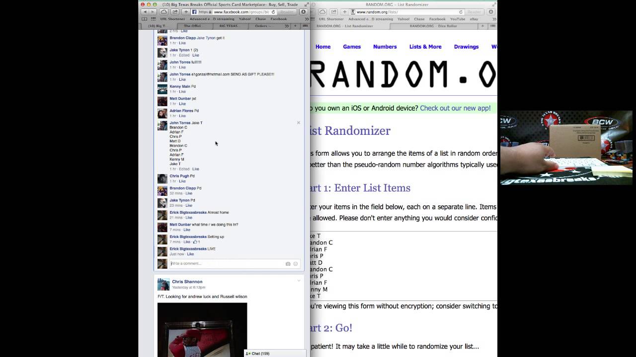 11/11 NFL 5-box FILLER BTB Group - YouTube