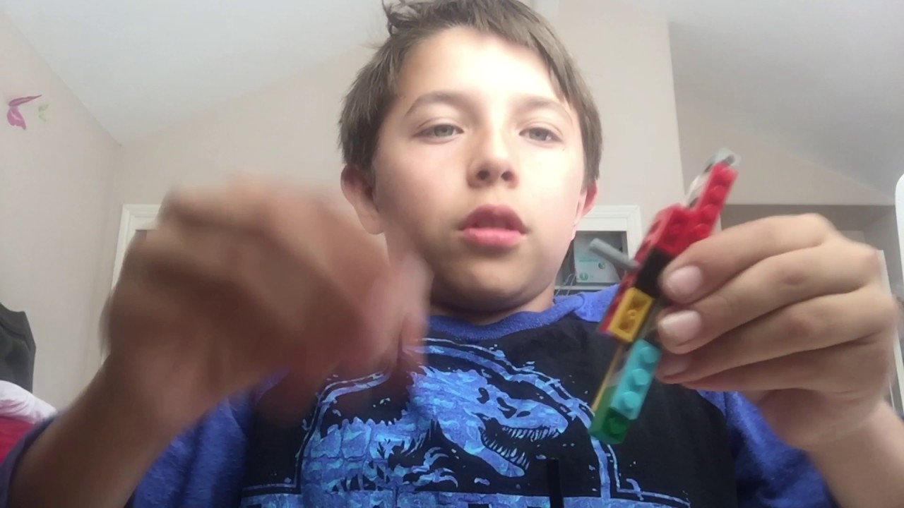 Tell some jokes and make a fidget spinner out of Legos - YouTube