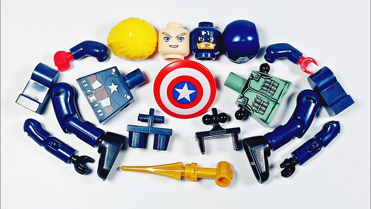 LEGO CAPTAIN AMERICA VS LEGO MINATO NAMIKAZE | BUILD LEGO - YouTube